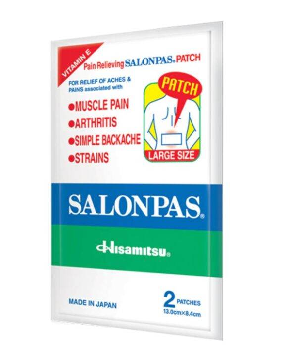 Hisamitsu Salonpas Patch L - Size | Lazada