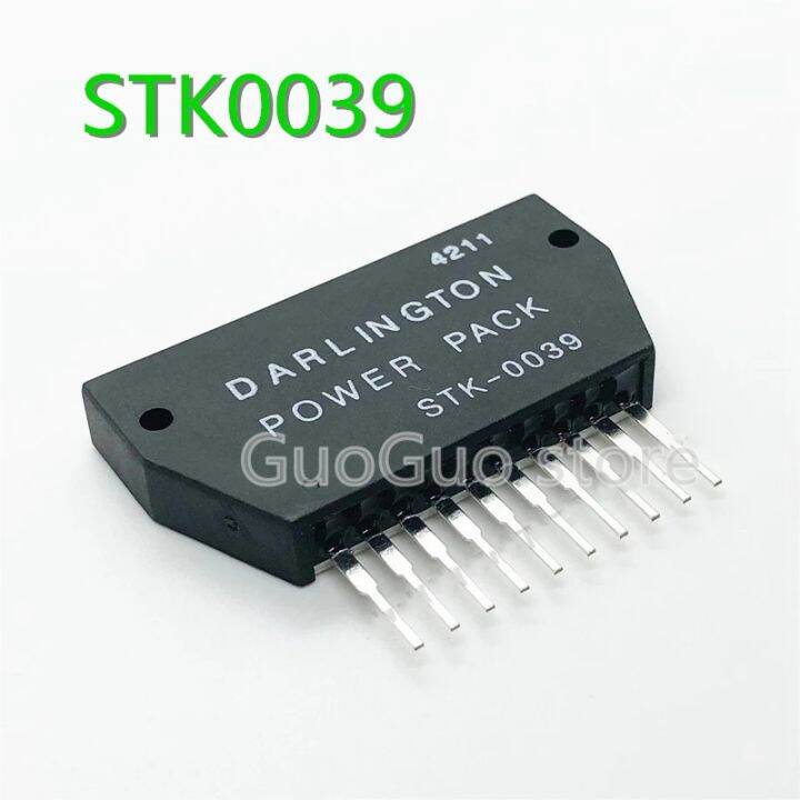 1ชิ้น STK-0039 STK0039โมดูลเครื่องขยายเสียงพลังเสียงหนาฟิล์ม IC ใหม่ ...