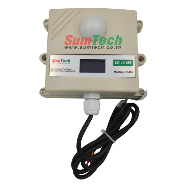 Light sensor with display 0-65535Lux output RS485 (LD-JX-655) (ไม่รวม V.A.T) | Lazada.co.th