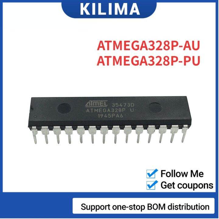 2pcs Original Ic Atmega328p Pu Atmega328p Pu Dip28 Atmega328 Pu Dip Avr Ics Lazada Ph