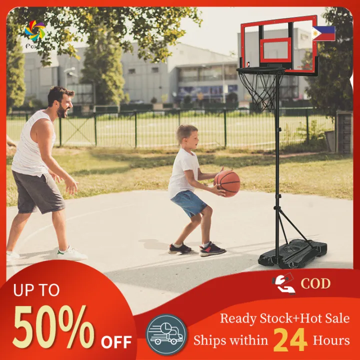 205cm liftable basketball hoop slam dunk training indoor mobile ...
