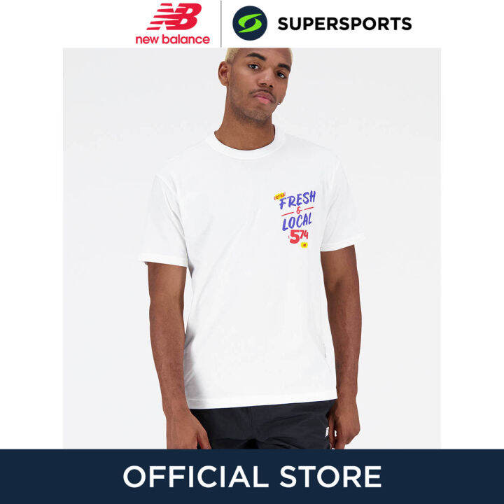 NEW BALANCE Essentials Reimagined Graphic เสื้อยืดผู้ชาย | Lazada.co.th