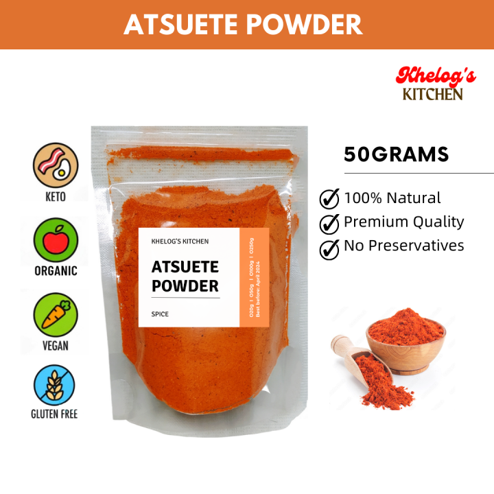 Atsuete Powder 50g | Lazada PH