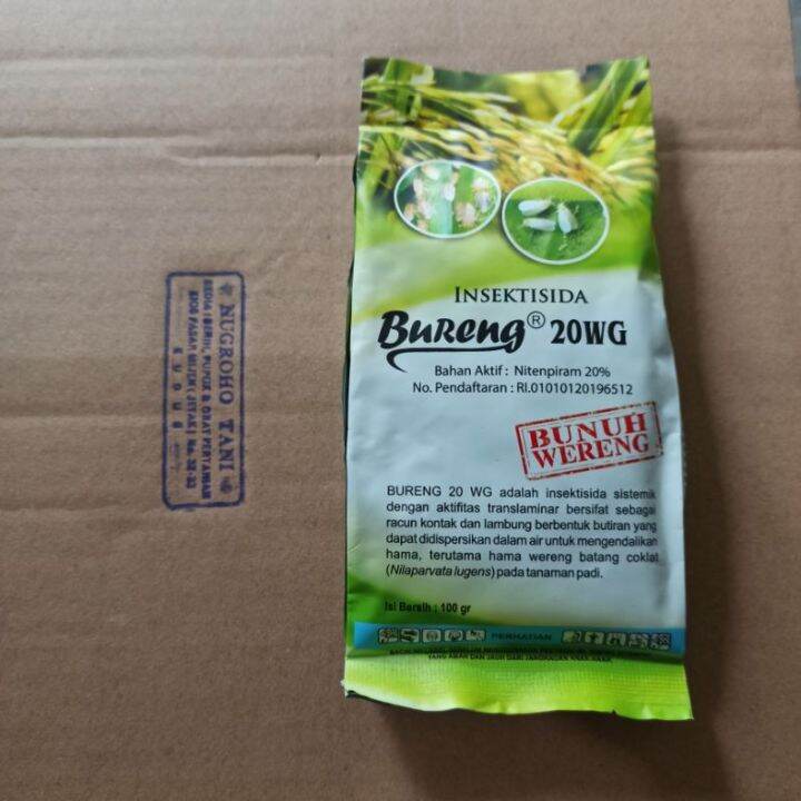 INSEKTISIDA BURENG 20 WG 100 GR PEMBASMI WERENG | Lazada Indonesia