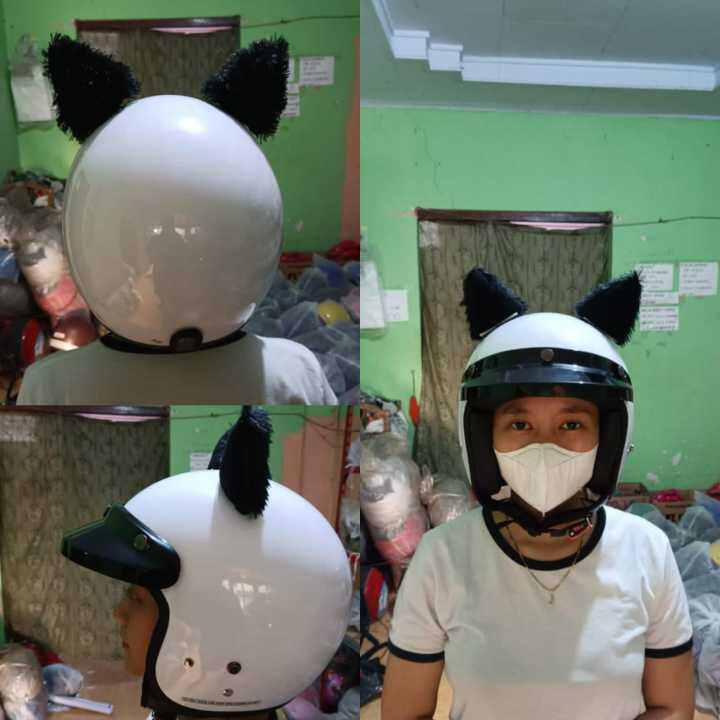KUPING KUCING HELM/AKSESORIS HELM LUCU | Lazada Indonesia