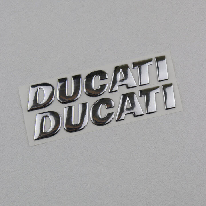 3D Epoxy DUCATI Emblems Motorcycle Logo Badge Sticker Decals For Ducati ...