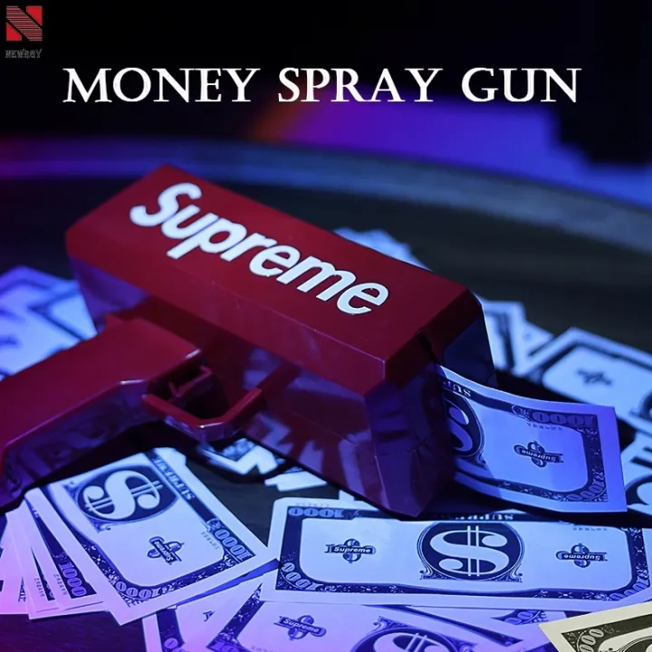 ⚡Money Gun Fun Party Game Supreme Money Gun - The Cash Cannon⚡ | Lazada PH