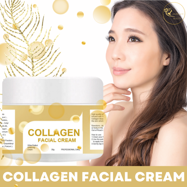 COLLAGEN FACIAL CREAM- Face Cream Whitening Moisturizing Anti-wrinkle ...