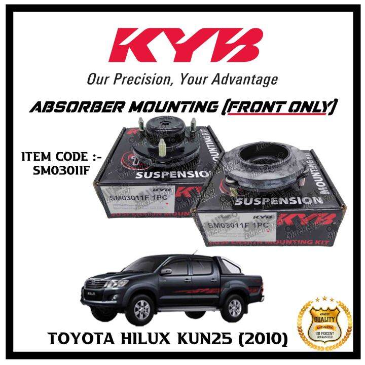 TOYOTA HILUX KUN25, TOYOTA HILUX KUN26 FRONT ABSORBER MOUNTING ORIGINAL ...