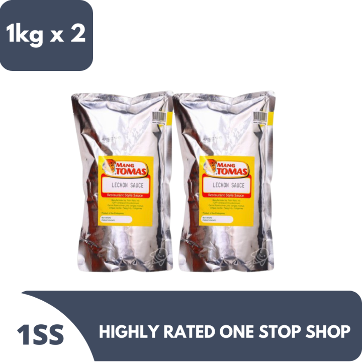 Mang Tomas Lechon Sauce 1kg x 2 | Lazada PH