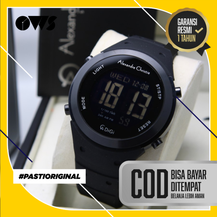 JAM TANGAN ALEXANDRE CHRISTIE PRIA AC 9350 ORIGINAL GARANSI RESMI ...