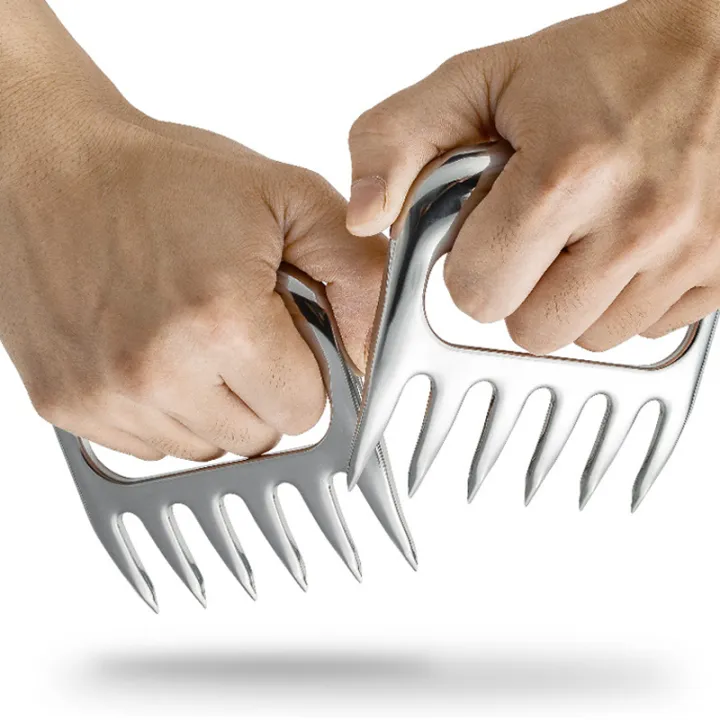 Only bear's paw meat cleaver stainless steel separator cooked food ...