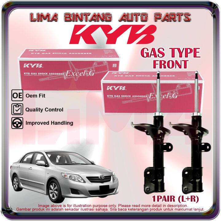 ( 1Pair ) Toyota Corolla Altis ZZE141 ZZE142 ZRE141 ZRE142 ZRE143 Front ...