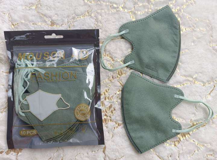 (ACTUAL PICTURE) 4D Mouson Brand Fashion mask Disposable mask HIGH ...