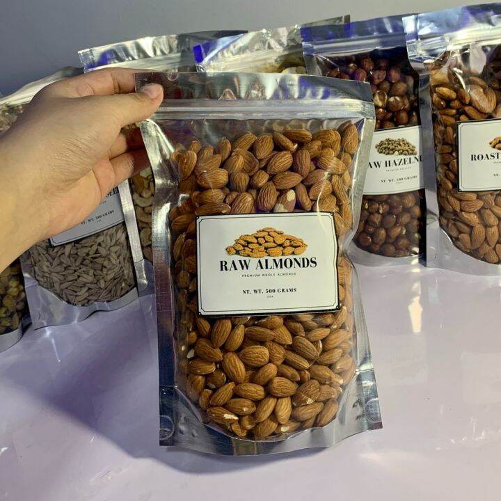 Easy to eat Raw Almonds - imported from California | Lazada PH