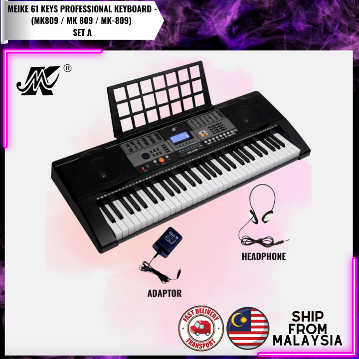 MEIKE 61 Keys Professional Keyboard - (MK809 / MK 809 / MK-809) | Lazada