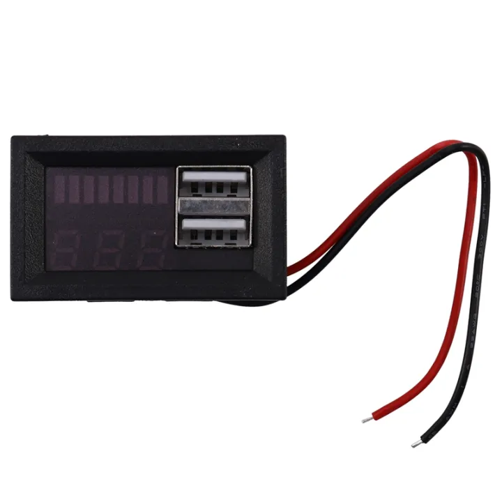 Red Led Digital Display Voltmeter Mini Voltage Meter Volt Tester Panel ...