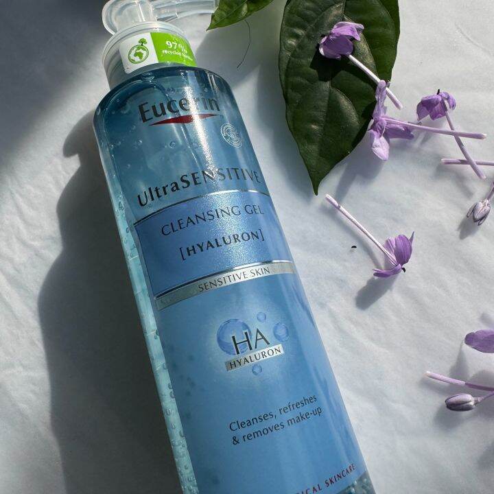 Eucerin UltraSENSITIVE [HYALURON] CLEANSING GEL 200 ML | Lazada.co.th