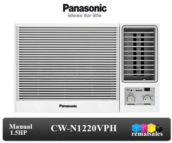PANASONIC CW-N1220VPH 1.5HP (Manual) Window Type Aircon | Lazada PH