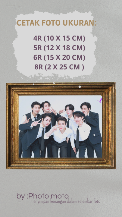 CETAK FOTO UKURAN 4R ISI 4 FOTO | Lazada Indonesia