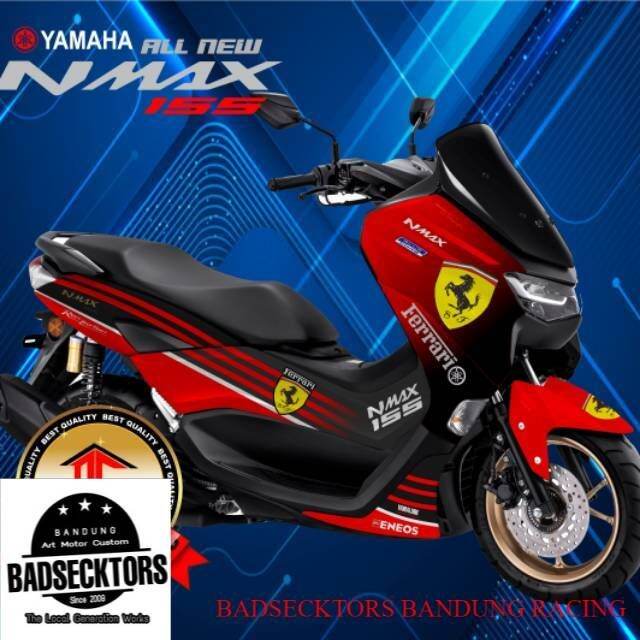 Decal full body yamaha nmax new 2020 Ferrari 237 | Lazada Indonesia
