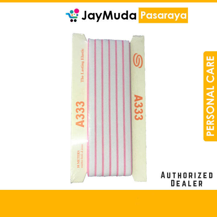 Lasting Elastic A333 10 Meters Washes Boils & Irons Kain Getah Seluar ...