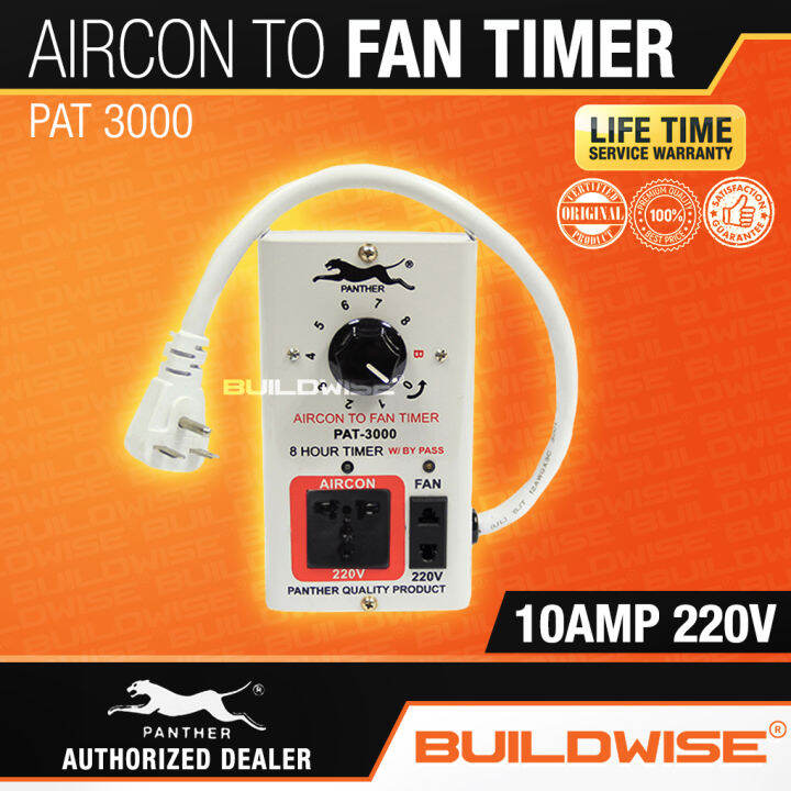 Panther Aircon to Fan Timer Airconditioner Timer Aircon Timer 10 ampere ...