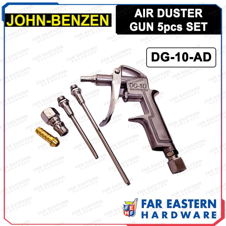 JOHN-BENZEN Air Duster Gun 5pcs Set DG-10-AD | Lazada PH
