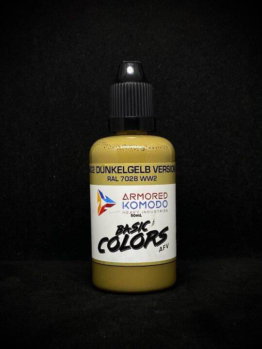 Dunkelgelb Version '44 PH402 RAL7028 50ml Armored Komodo Airbrush Hobby ...