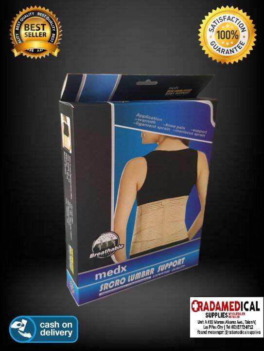Medx Sacro Lumbar Support Body Support (100% Original) | Lazada PH