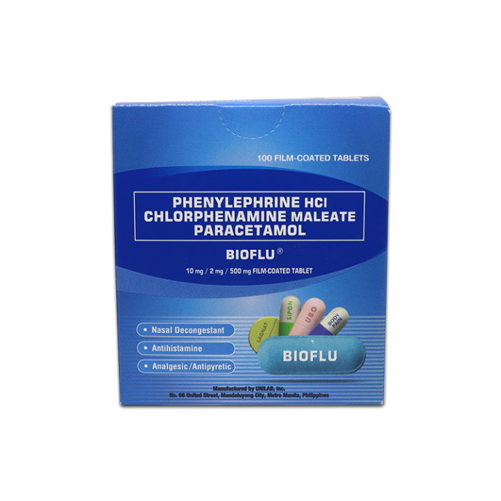BIOFLU REFORMULATED TAB (10per pack) | Lazada PH