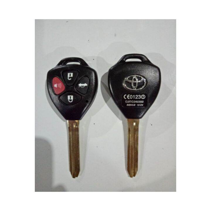 Casing kunci Toyota innova,vios,fortuner,altis 4tombol | Lazada Indonesia