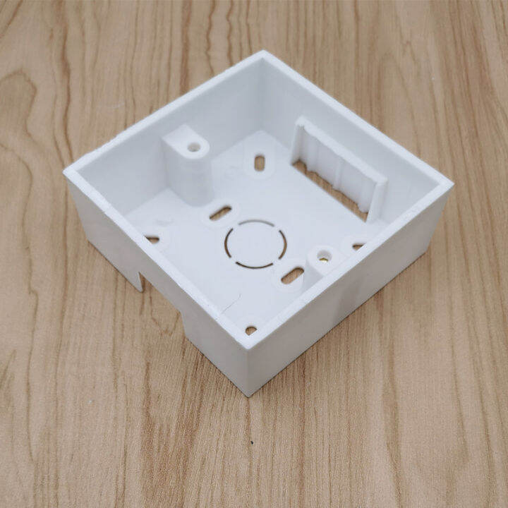 86X86 PVC Socket Base Box External Mounting Junction Box Surface Wall ...