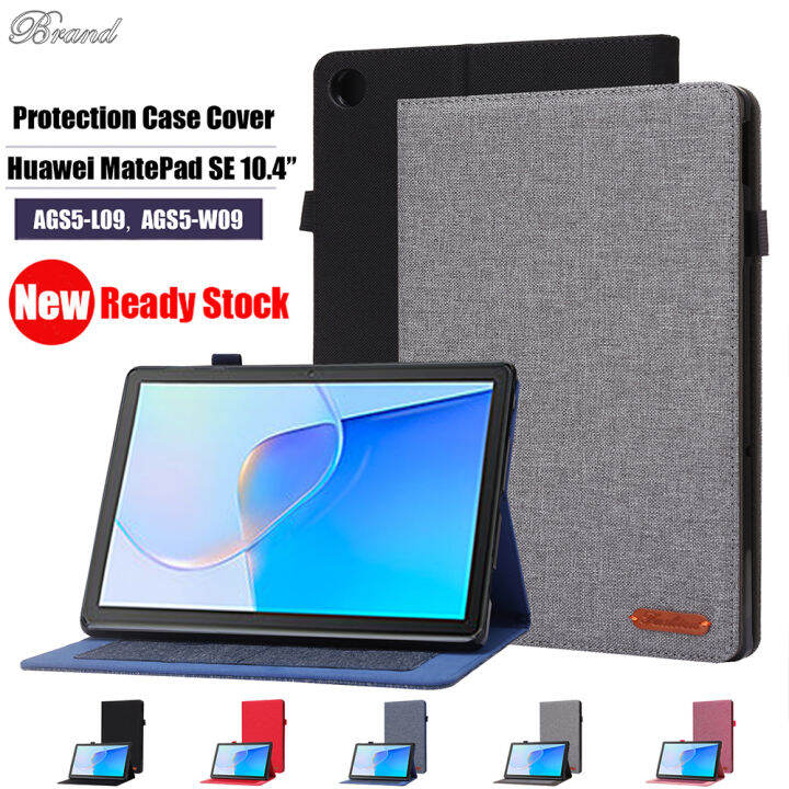 สำหรับ Huawei MatePad 10.4 SE (2022) AGS5-L09 AGS5-W09 Mate Pad SE 10.4นิ้วเคสขาตั้งแท็บเล็ต ...
