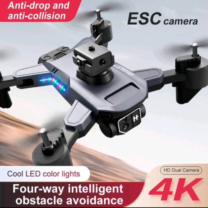 S7 Unmanned UAV RC Drones Professinal USB RC Quadcopter 4K ESC HD ...
