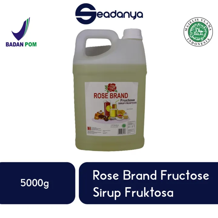 Rose Brand Fructose Sirup Fruktosa 5000g - Halal MUI BPOM | Lazada ...