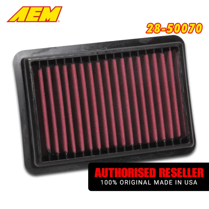 AEM Dryflow Air Filter 28-50070 for Honda Civic Type R, Civic X Type R ...