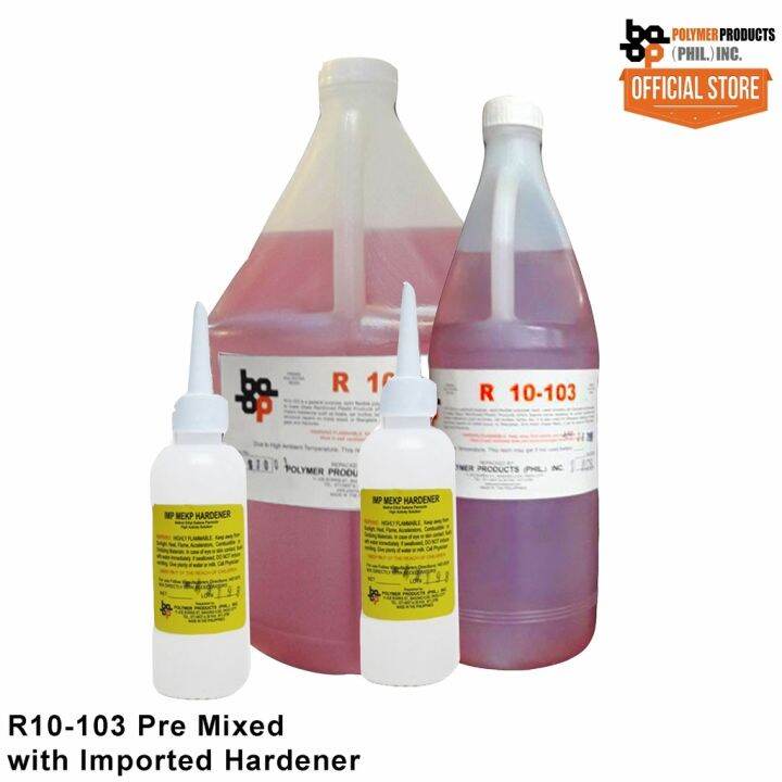 Polymer R10-103 Resin with Imported Hardener 120cc | Lazada PH