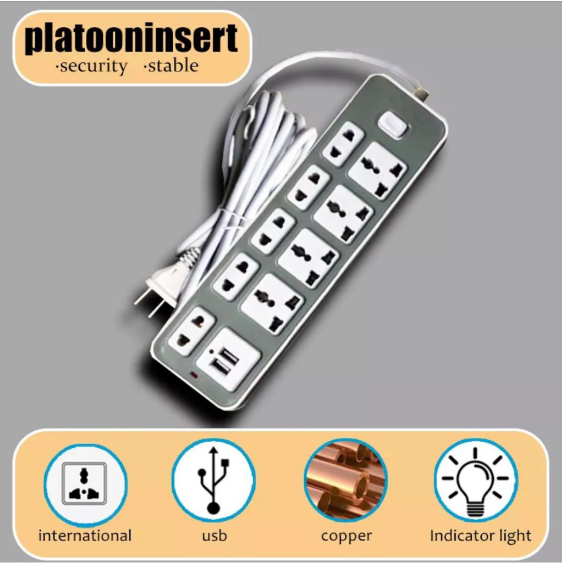 Socket Power Extension Outlets Charger Heavy Duty Extension Power | Lazada PH