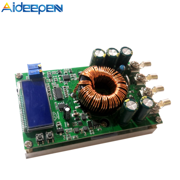Aideepen 20A DC DC High-power Adjustable Step-down Power Supply Module ...