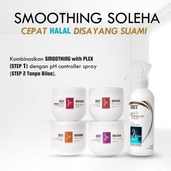 INAURA SMOOTHING PREMIUM SMART / SMOOTH / SOOTH STRAIGHTENING STEP 1 ...