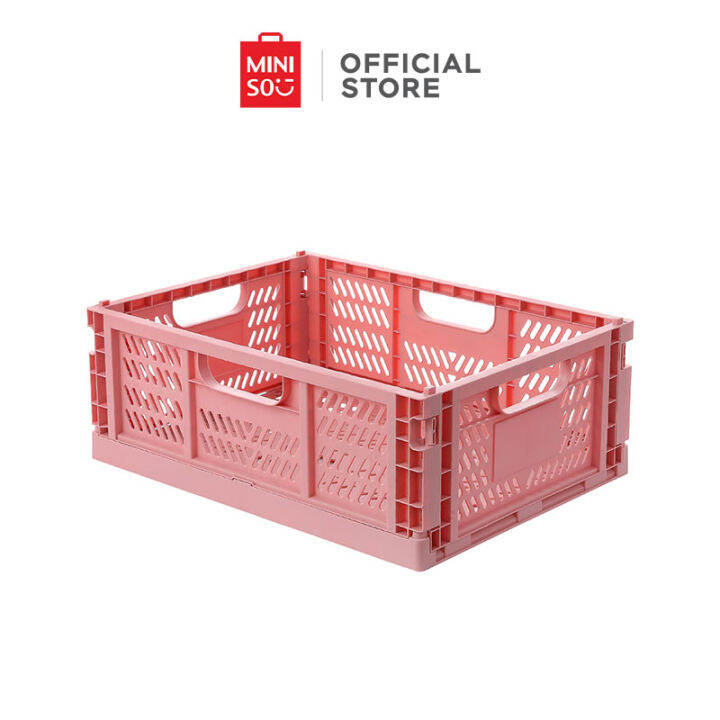 MINISO Foldable Storage Basket (Large) | Lazada PH