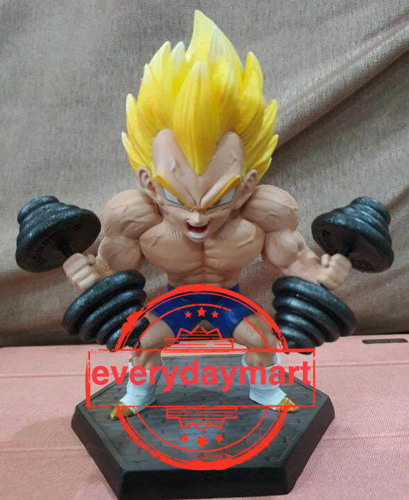 DRAGON BALL💥VEGETA GYM MUSCULAR💥ACTION FIGURE STATUES TOYS🔥七龙珠健身贝吉塔🔥 ...