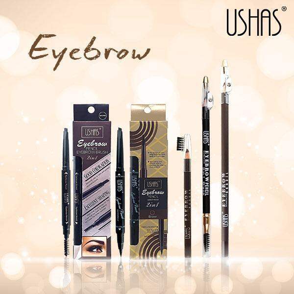 Ushas Eyebrow 2 in 1/Pensil Alis Ushas/Pembentuk Alis Mata Mekanik ...