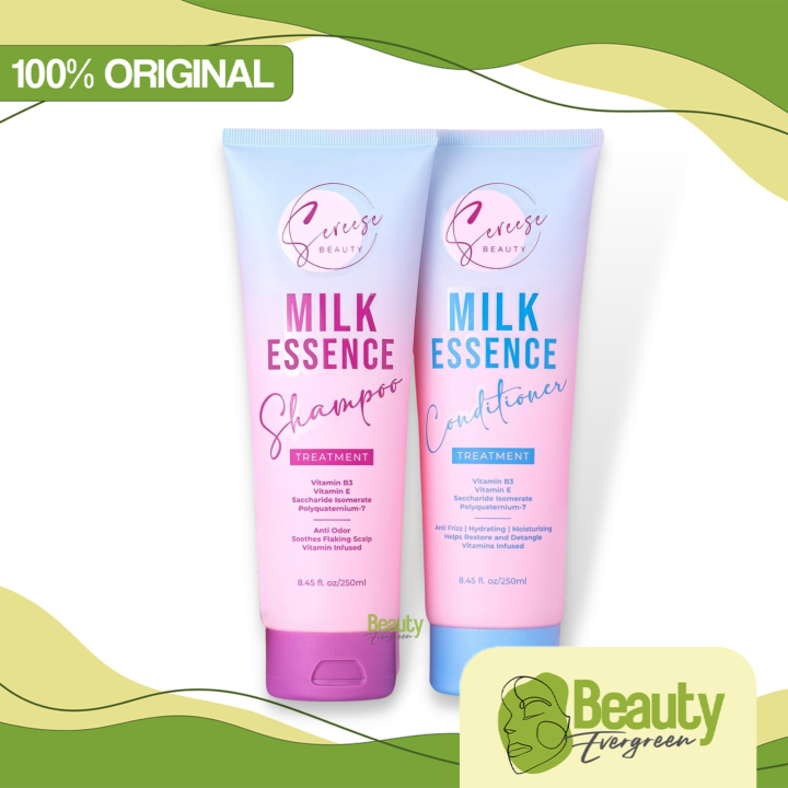 SEREESE MILK ESSENCE HAIR SHAMPOO & CONDITIONER | Lazada PH