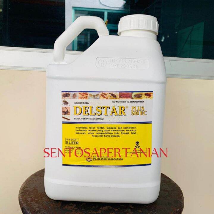DELSTAR PLUS 500 EC 5 Liter insektisida racun kontak dan lambung ...