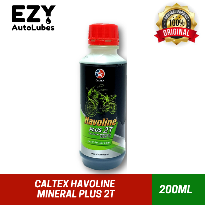 Caltex Havoline Plus 2T 200ml 👉 Minyak Motor Caltex 100% ORIGINAL | Lazada