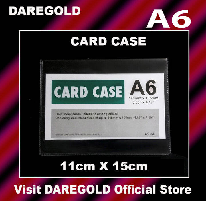 VAC. CARD CASE FOR QUEZON CITY ,, BACOOR. ETC. A6 SIZE 11.5cm X 15.5cm ...