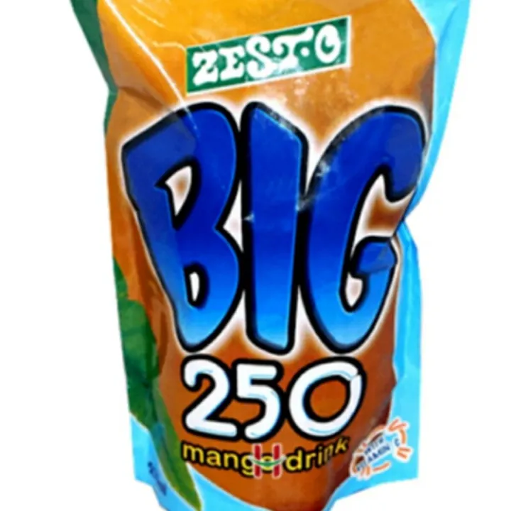 Big 250 Juice Drink Mango | 250mL/10pcs | Lazada PH