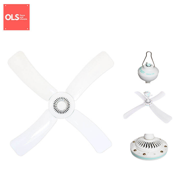 OLS Mabuhay Star Electric Ceiling Fan 4 Blades 1090mm 990mm 790mm ...